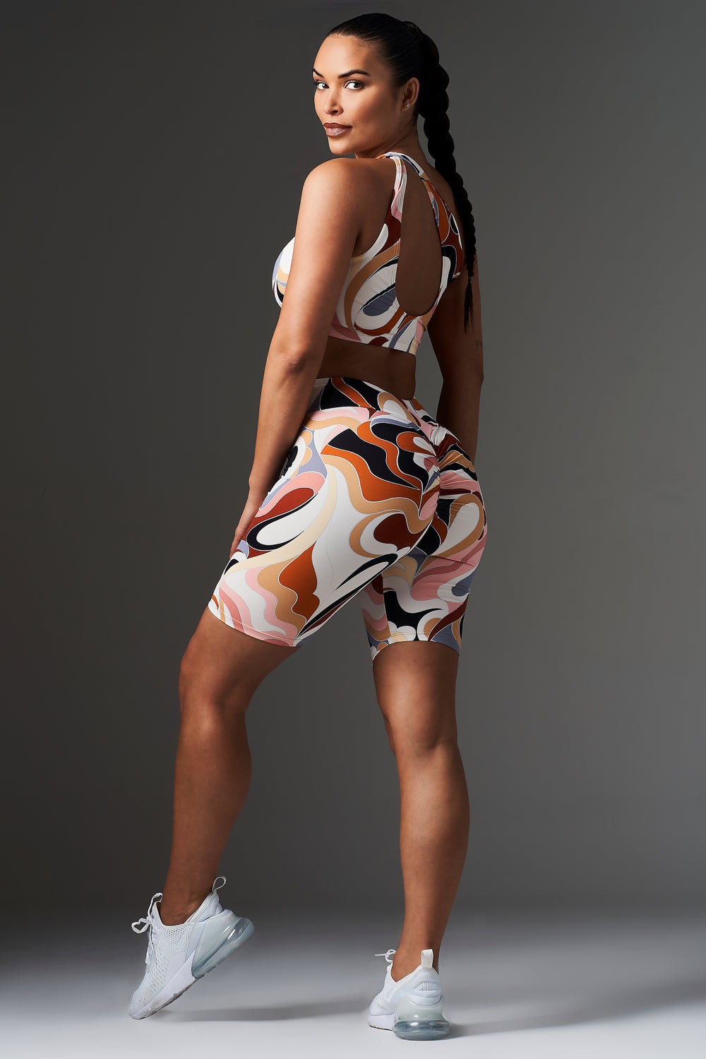 Pixie V-Cut Scrunch Short